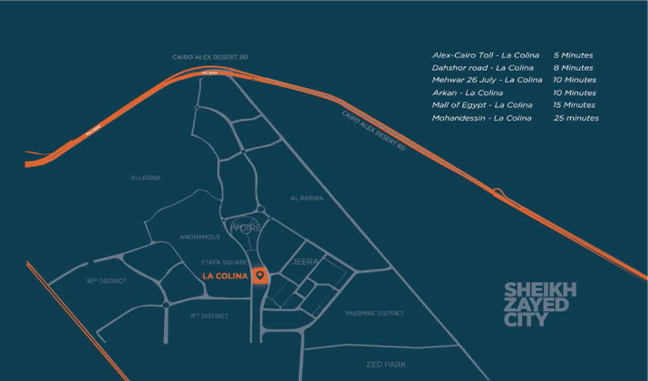 La Colina El Sheikh Zayed Compound - Pioneer Property