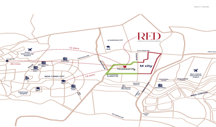 Red Mostakbal City Compound - Pioneer Property