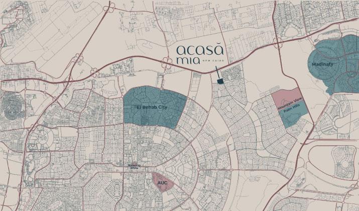 اكاسا ميا القاهرة الجديدة ACASA MIA New Cairo Compound